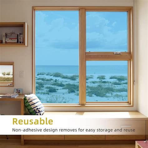 Window Privacy Film One Way Daytime Mirror Tint Treatments Uv Heat