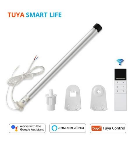 호텔자동블라인드 Tuya 스마트 와이파이 롤러 그늘 모터 30mm 전동 셔터 용 전기 블라인드 엔진 라이프 알렉사 구글 홈 음성