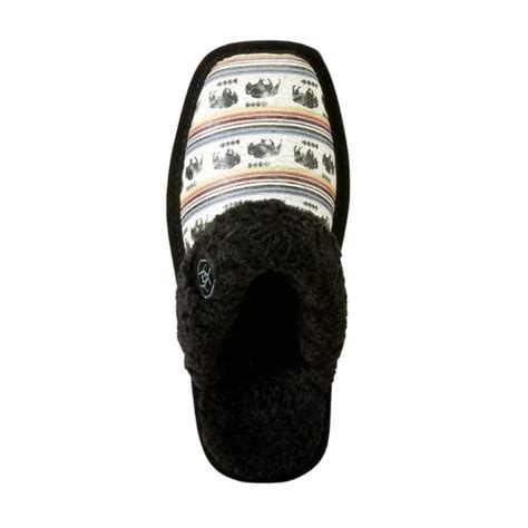 Ariat Womens Jackie Exotic Square Toe Slipper