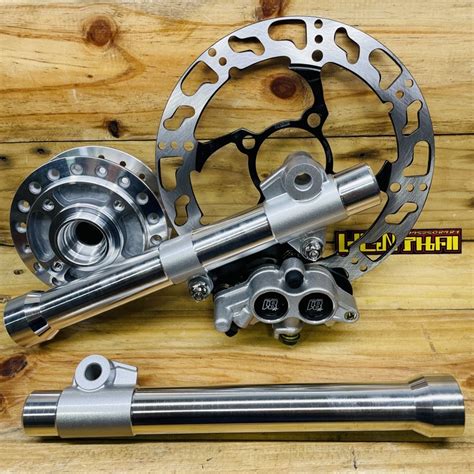 Lighten Front Shock Outer Tube Caliper Disc Earl S Jrp Wave Xrm Rs
