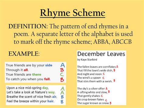 What Is A Rhyme Scheme Definition Examples 53 Off