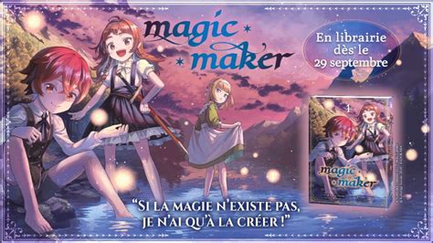 Komikku Announces Magic Maker Manga Adherents