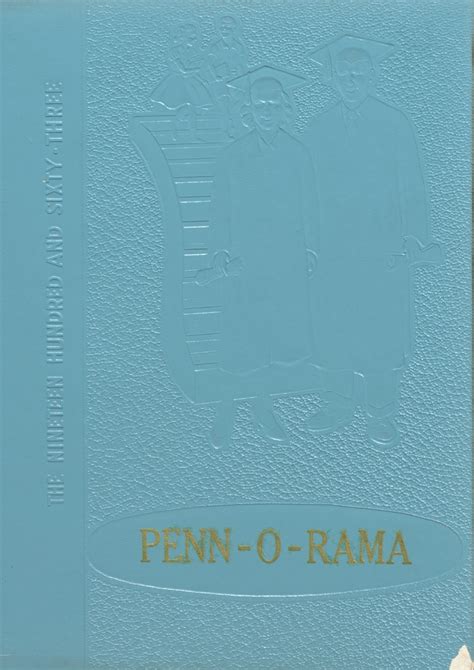 1963 Yearbook From Penns Manor High School From Clymer Pennsylvania