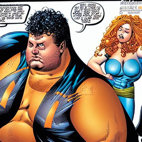 Prompthunt Super Obese Comic Book Artist Ethan Van Sciver