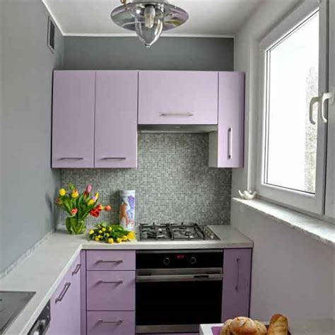 ديكورات مطابخ صغيرة جداً وبسيطة الوميتال