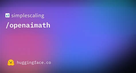 README Md Simplescaling Openaimath At Main