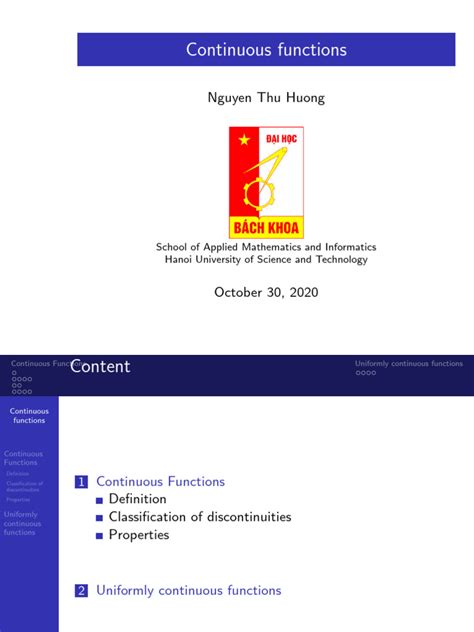 3 Continuousfunctions Pdf Continuous Function Mathematical Concepts