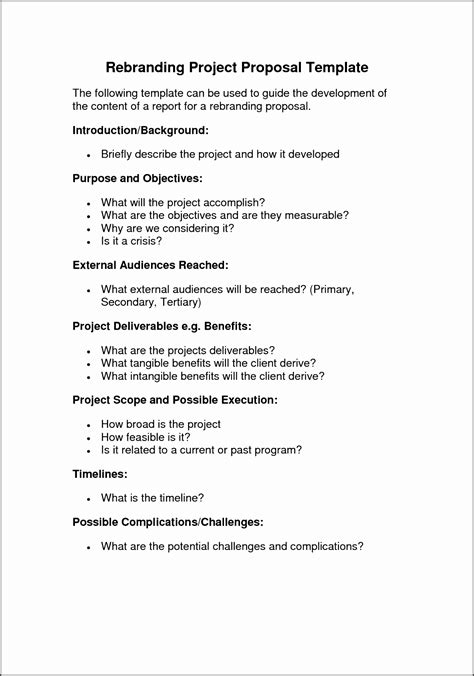 4 Project Outline Template In Pdf Sampletemplatess Sampletemplatess