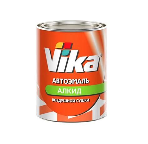 Vika алкідна автоемаль 0.8кг апельсин іж 28, , Vika, VIKA алкид