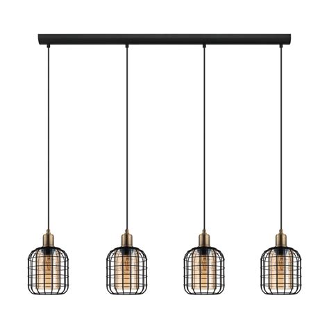 Eglo Chisle Pendant Light Bronzed Black 435282 Uk
