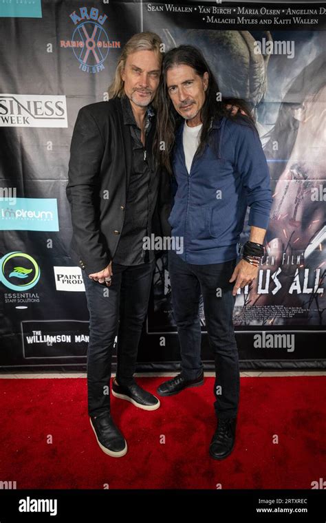 Los Angeles Usa 14th Sep 2023 Actor Yan Birch Actor Billy Wirth Attend Los Angeles Film