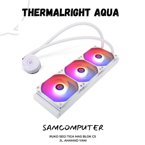Jual THERMALRIGHT AQUA ELITE 360 WHITE ARGB CPU Water Cooling Shopee