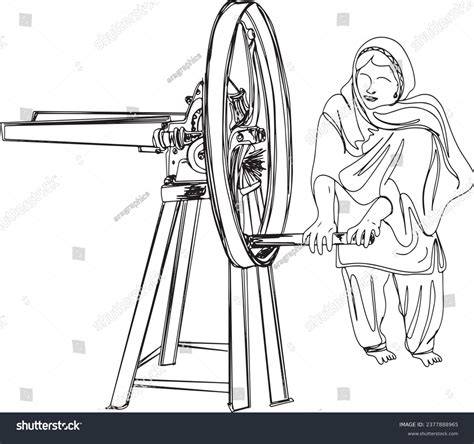 2 Chaff Cutter Sketch Royalty Free Photos And Stock Images Shutterstock