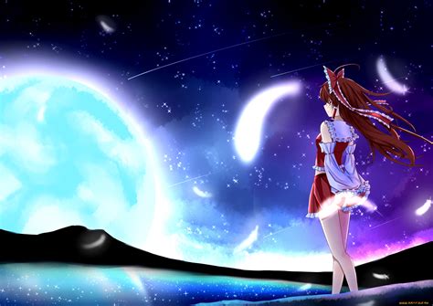 Обои Аниме Touhou обои для рабочего стола фотографии аниме Touhou