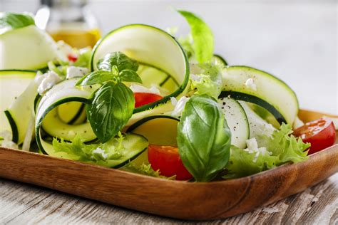 Katie Cuisine Zucchini Feta Salad
