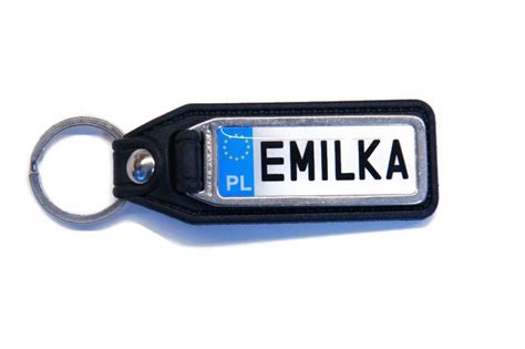 BRELOK Imienny EMILKA Do Kluczy TIR BUS 13747462012 Oficjalne