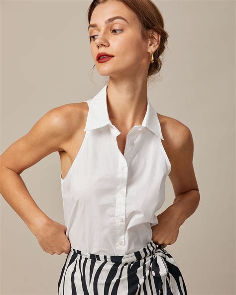 White Tops For Women White Shirts Sweater And Cardigan Knit Top Rihoas
