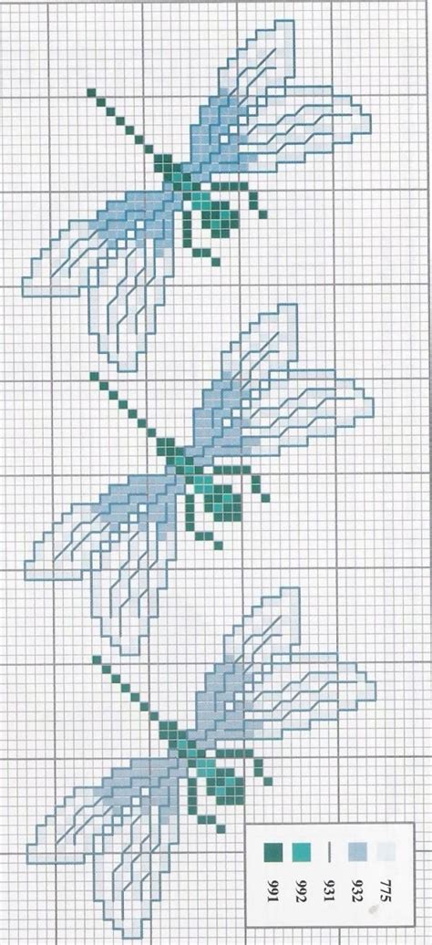 Pin By M Berra On Kanavi E Dragonfly Cross Stitch Cross Stitch