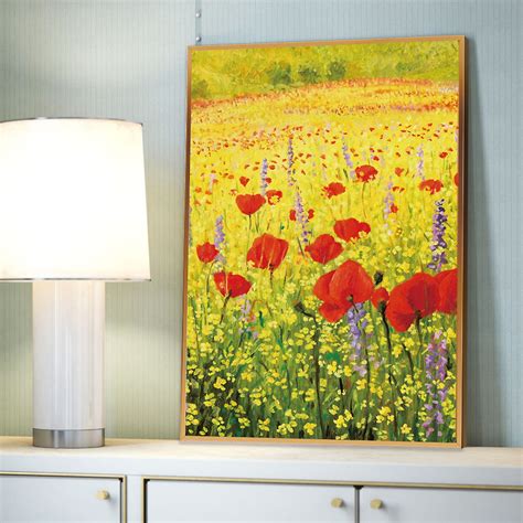 풍수지리그림 양기를 채우고 재물을 끌어 들이는 황금들꽃 풍수그림