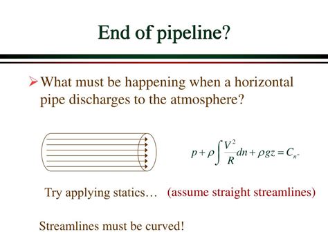 Ppt Elementary Fluid Dynamics The Bernoulli Equation Powerpoint Presentation Id 222393