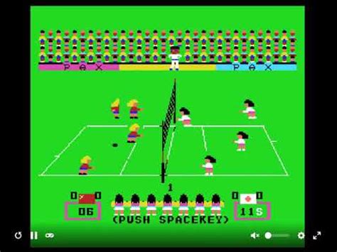 Attack 4 Women Volleyball Msx Youtube