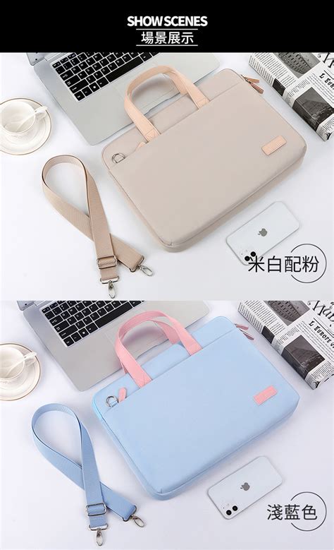 Mass 單肩手提筆電收納包 15154156吋 防潑水大容量防摔筆電包 便攜電腦包 公事包 內膽包 Pchome 24h購物
