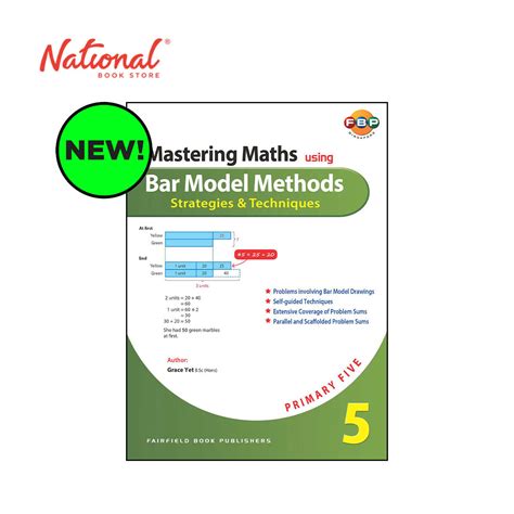 Mastering Maths Using Bar Model Methods Primary 5 By Grace Yet Trade