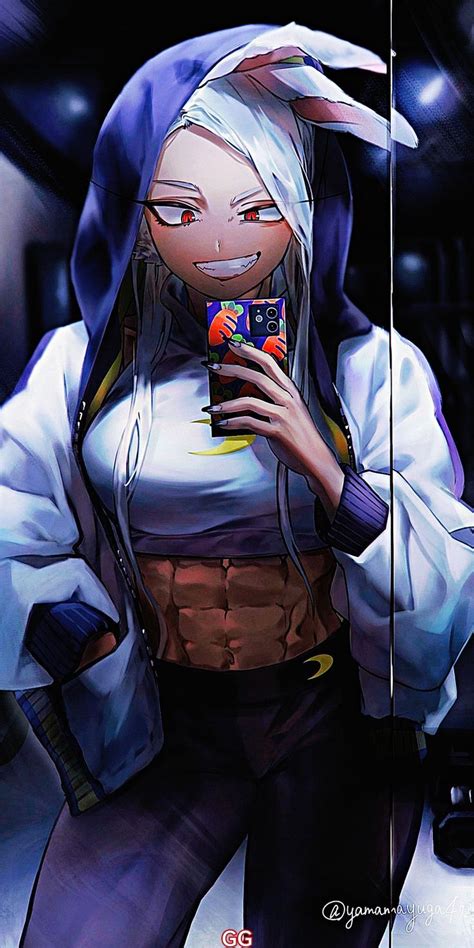 Best Waifu Anime My Hero Academia Hero Mirko Wallpaper Iphone