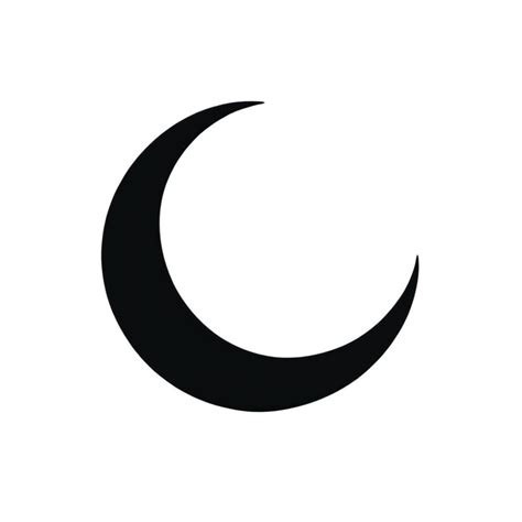 Crescent Moon SVG File Svgcollections