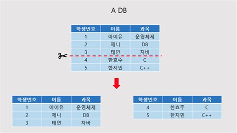 [데이터베이스] 파티셔닝 partitioning 이란