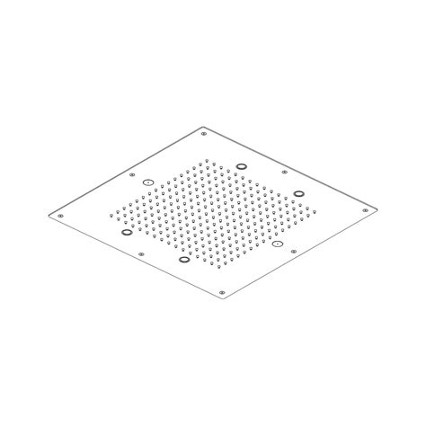 False Ceiling Shower Head 500x500 Mm Aquaelite