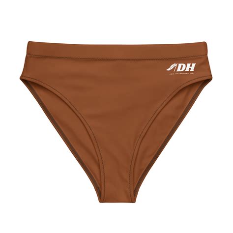 Dh Bikini Bottom In Rustwhite The Duck Huntress