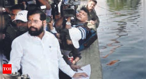 Cm Warns Of Action Against Bmc Officials If City Floods Mumbai News