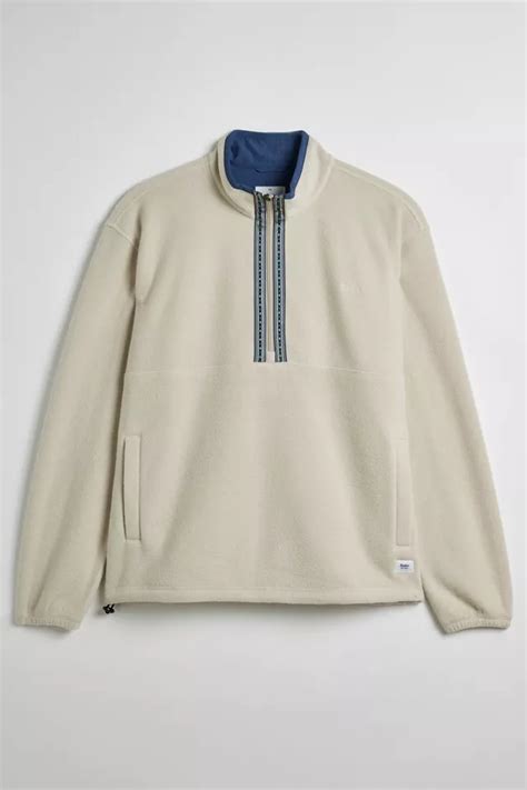 Katin Nelson Fleece Half Zip Pullover Jacket Urban Outfitters