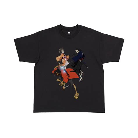 Samurai Champloo Tee Black Yen Town Market