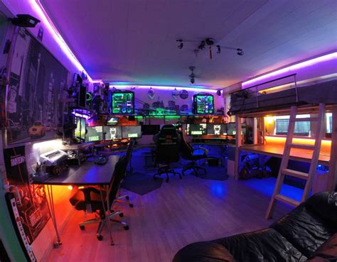 Gaming Room Setup Game Room Game Room Decor
