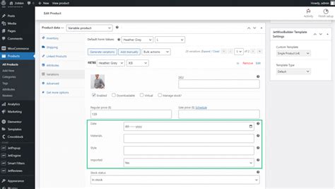 Attaching Meta Boxes To Woocommerce Product Data And Variations Crocoblock