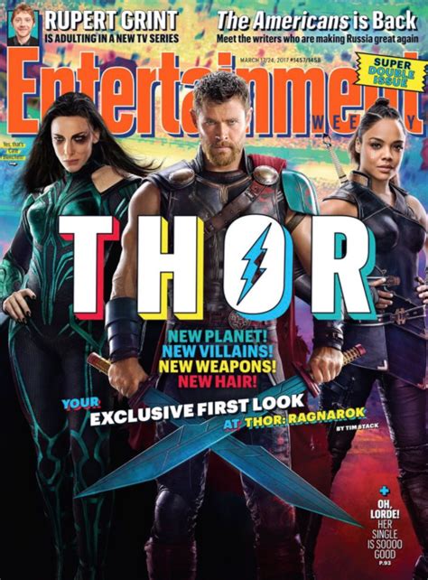 Thoughts I Had This Ew Thor Ragnarok Cover Blog The Film
