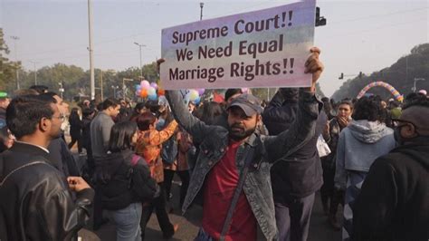 Indias Top Court Hears Landmark Case On Same Sex Marriage
