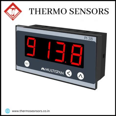Multispan Pi 38 Process Indicator 4 Digit 100 270 Vac At ₹ 880