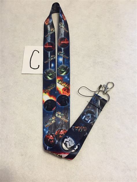 Star Wars Disney Pins Lanyard Set Lanyard Starter Set Etsy