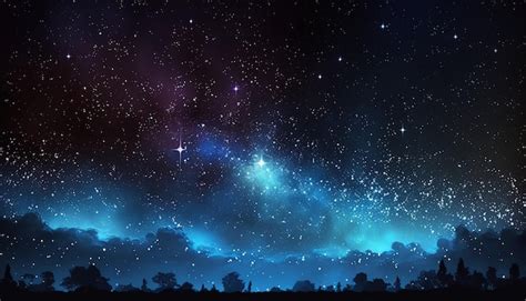 Premium Photo | Dazzling starry sky wallpaper universe starry sky ...