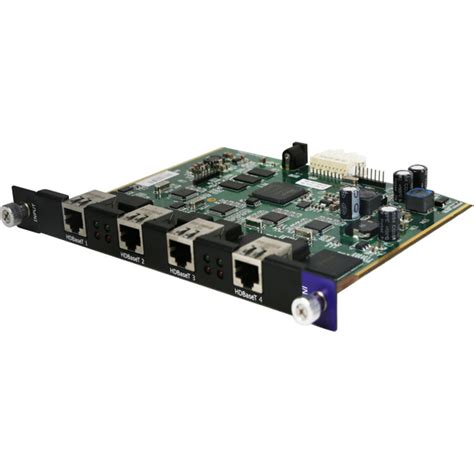 RGBlink Quad HDBaseT 1080p Input Module For Q16pro 791 0020 10 0
