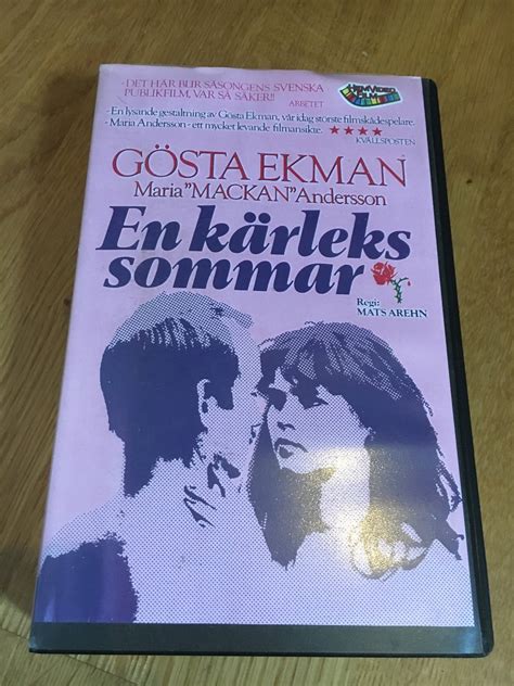 En Kärleks Sommar Vhs Fd Hyrfilm Hemvideo Gösta 417008335 ᐈ Köp På