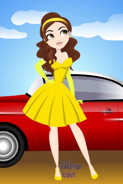 Disney Pin Up Belle