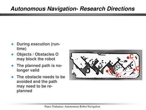 PPT Autonomous Robot Navigation PowerPoint Presentation Free Download ID