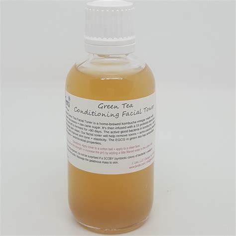 Green Tea Facial Toner Green Tea Kombucha Vinegar Green Tea Toner