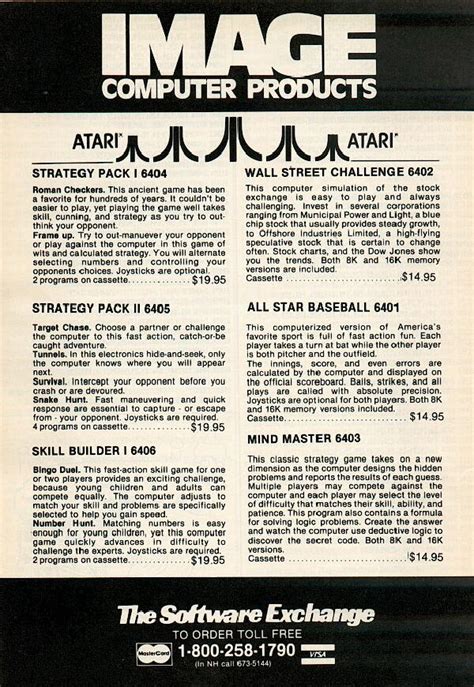 Atari 400 800 Xl Xe Strategy Pack I Scans Dump Download