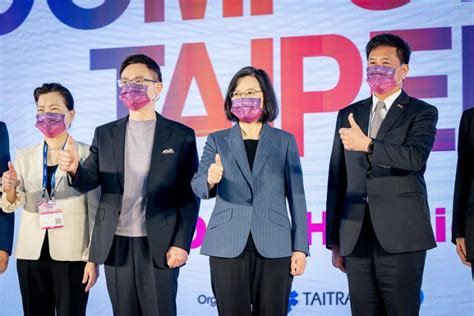 總統出席「2022年台北國際電腦展computex開幕典禮」