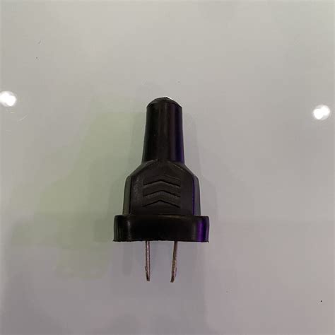 ปลั๊กตัวผู้หุ้มยาง 2 ขาแบน 6a250v 1ชิ้น Shopee Thailand
